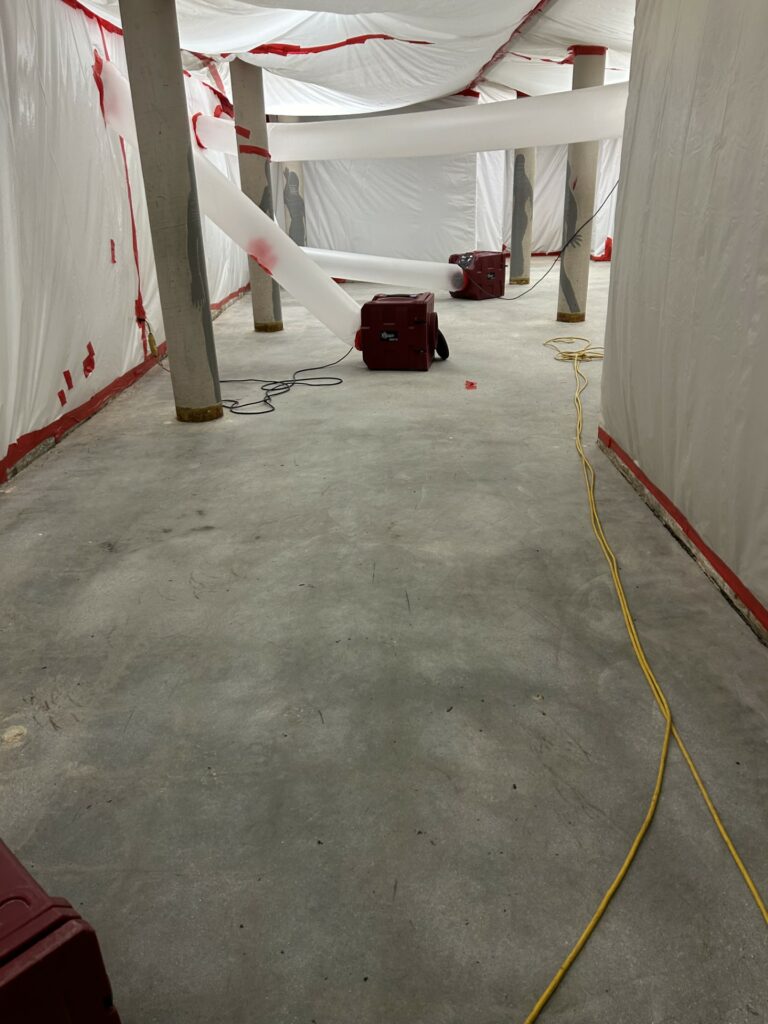 Asbestos Mastic Tile Removal Massachusetts Middle School