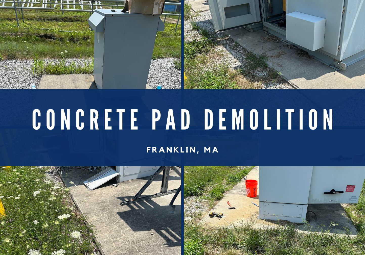Concrete Pad Demolition at Tri-County Regional Vocational Technical ...