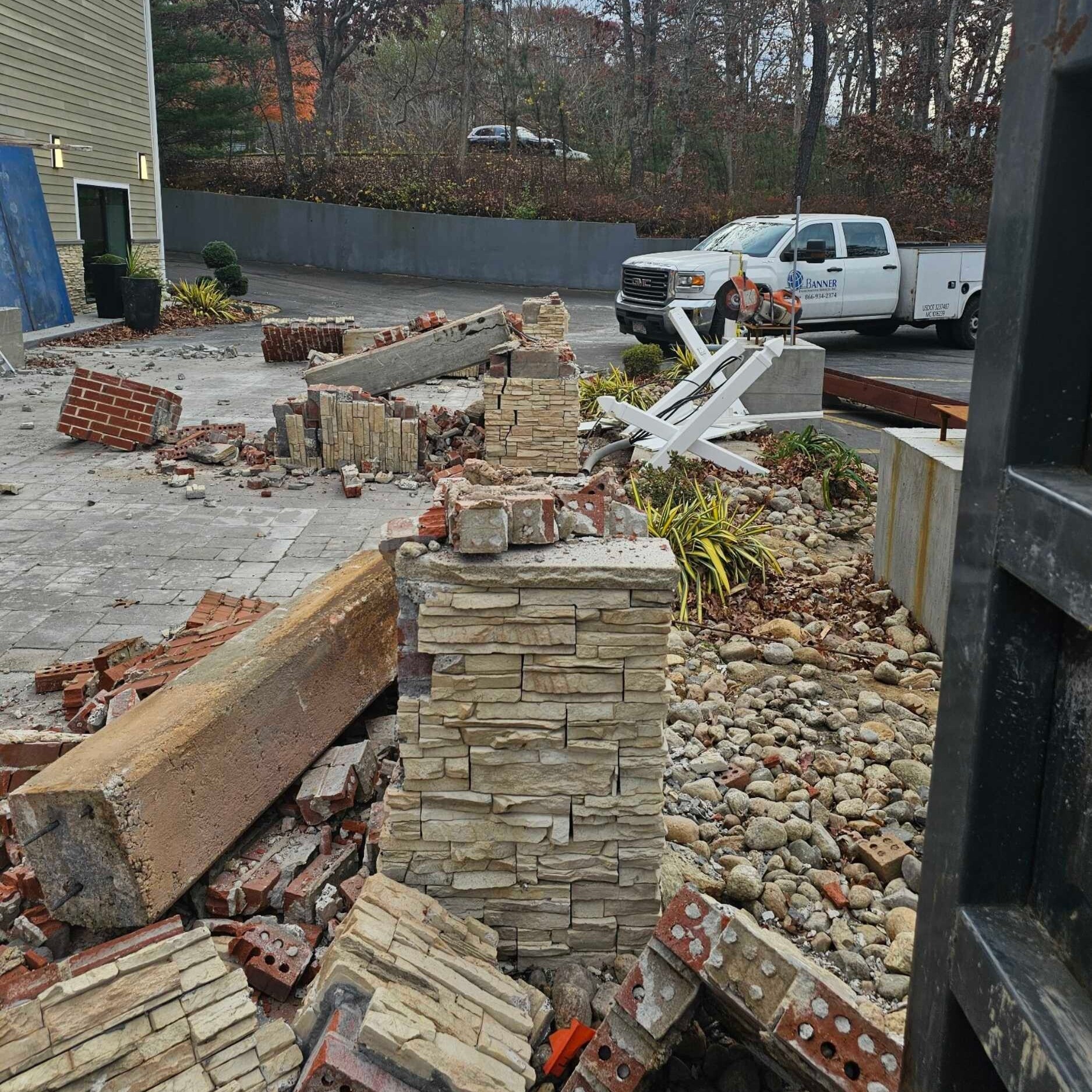 Transforming Space: Hotel Carport Demolition in Hyannis, MA
