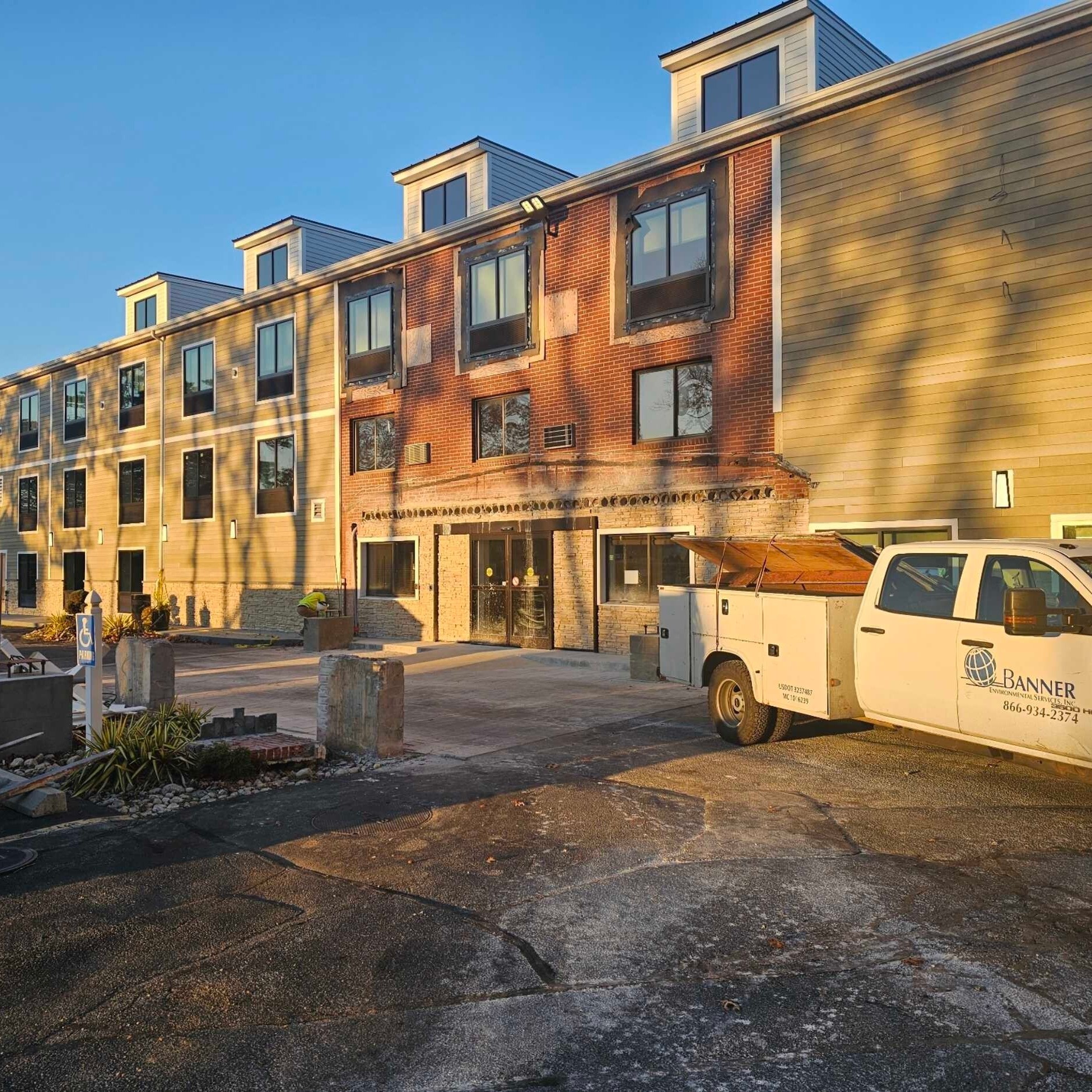 Transforming Space: Hotel Carport Demolition in Hyannis, MA