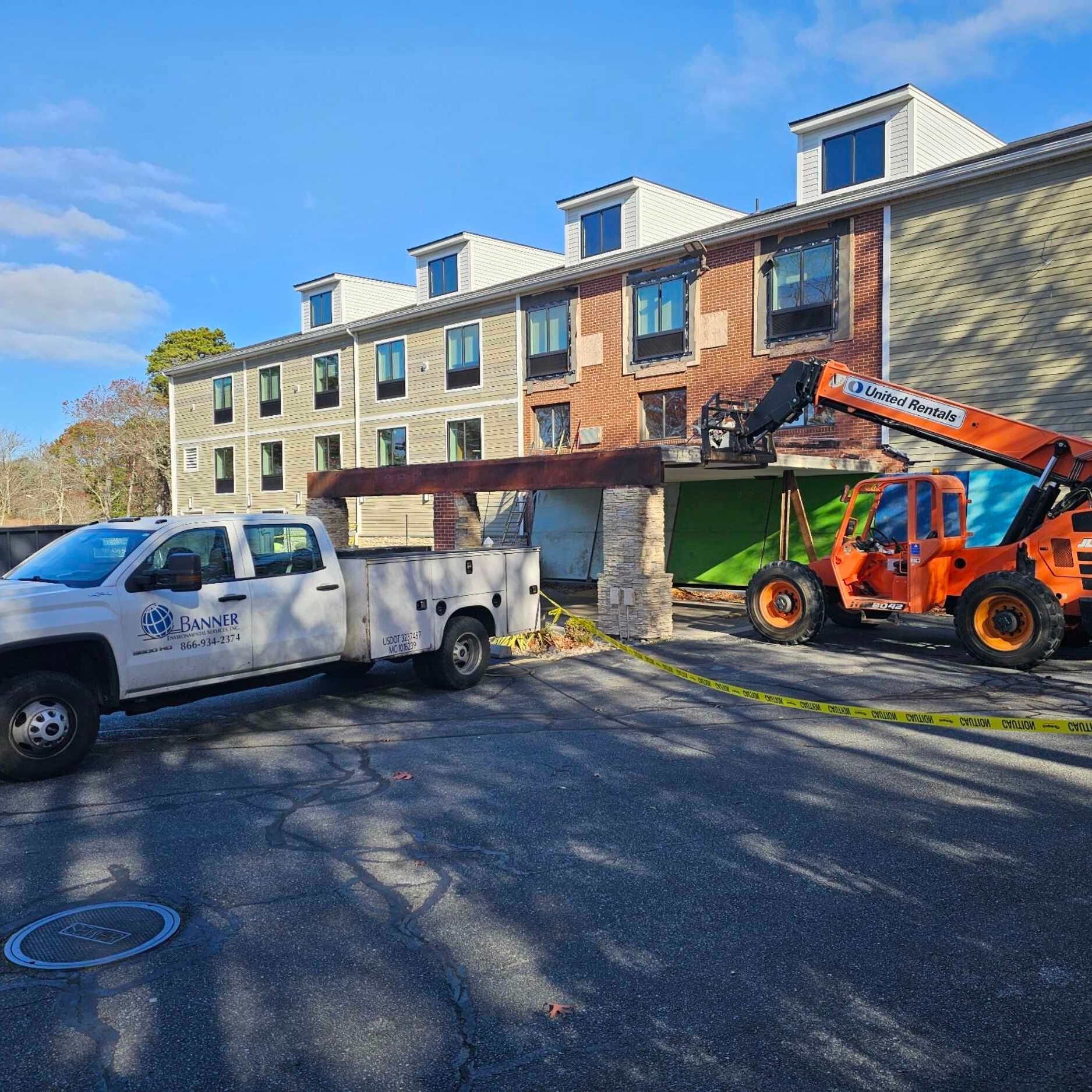 Transforming Space: Hotel Carport Demolition in Hyannis, MA